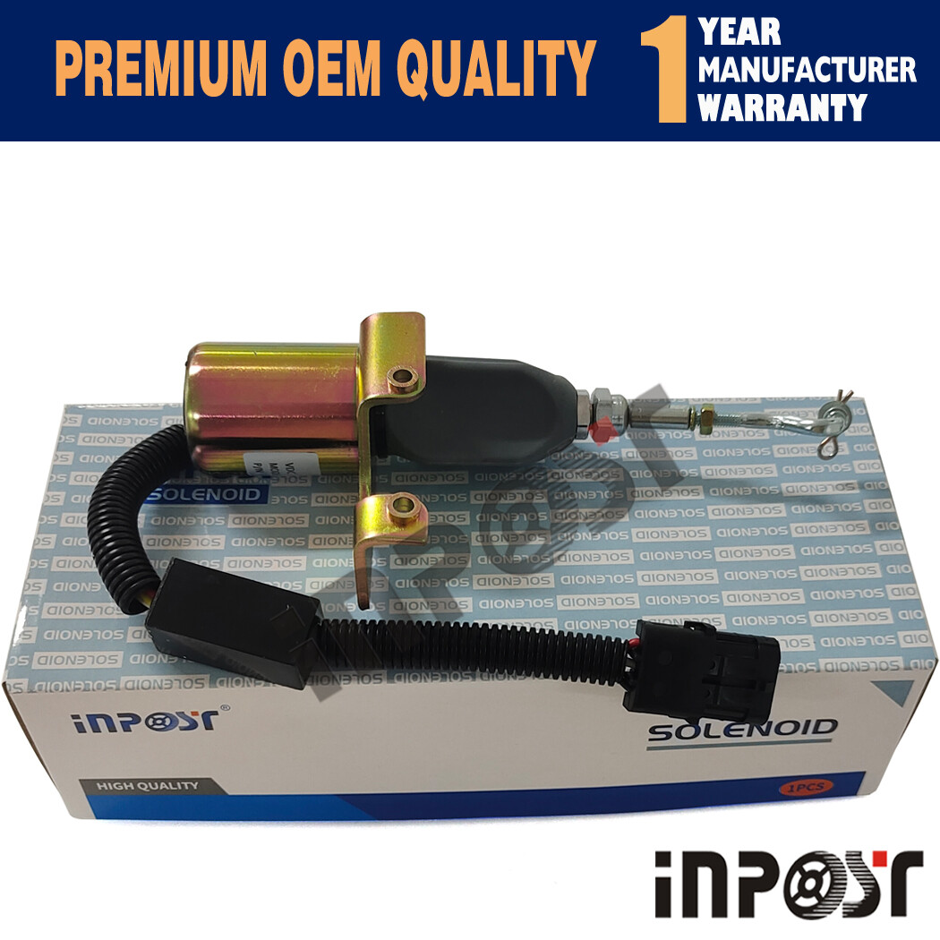 24V Fuel Stop Solenoid 5295567 4942879 D59-002-01A For Cummins ...