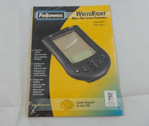 Fellowes WriteRight Micro-Thin Screen Protectors for Palm M100/M105 ...