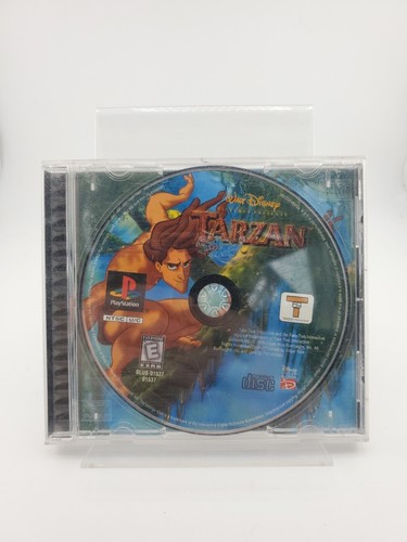 Disney's Tarzan (Sony PlayStation 1, PS1, 1999) Black Label, No Manual ...