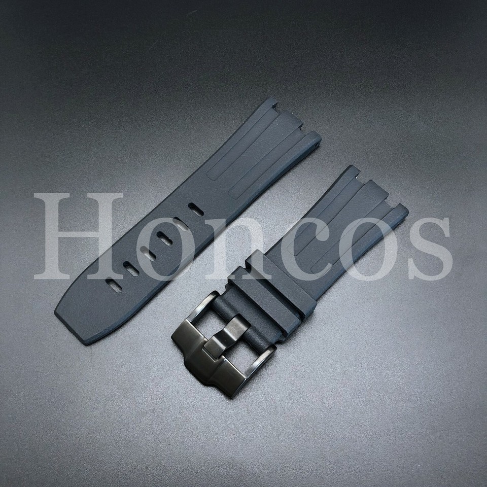 28MM Rubber Watch Strap Band Fits For AP Royal Oak Diver Offshore 15703 ...