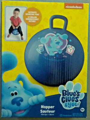 Blue's Clues rubber ball Hopper Nickelodeon 2021 exercise bouncing play ...
