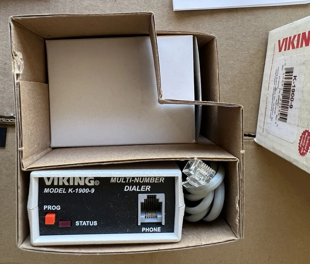 Viking K-1900-9 AC Powered Single or Multi-Numbered Dialer *New in ...