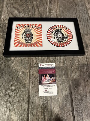 INCUBUS SIGNED FRAMED LIGHT GRENADES CD JSA COA AUTOGRAPHED RARE BOYD ...