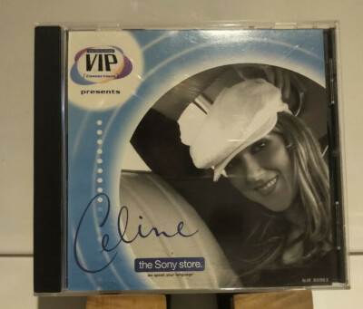 like new CELINE DION Sony Store VIP Connections CD **Canada-only promo ...