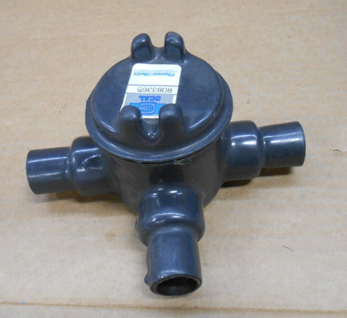 NEW OCAL GUAT14-G 1/2" PVC COATED CONDUIT OUTLET BOX TYPE T 2" COVER ...