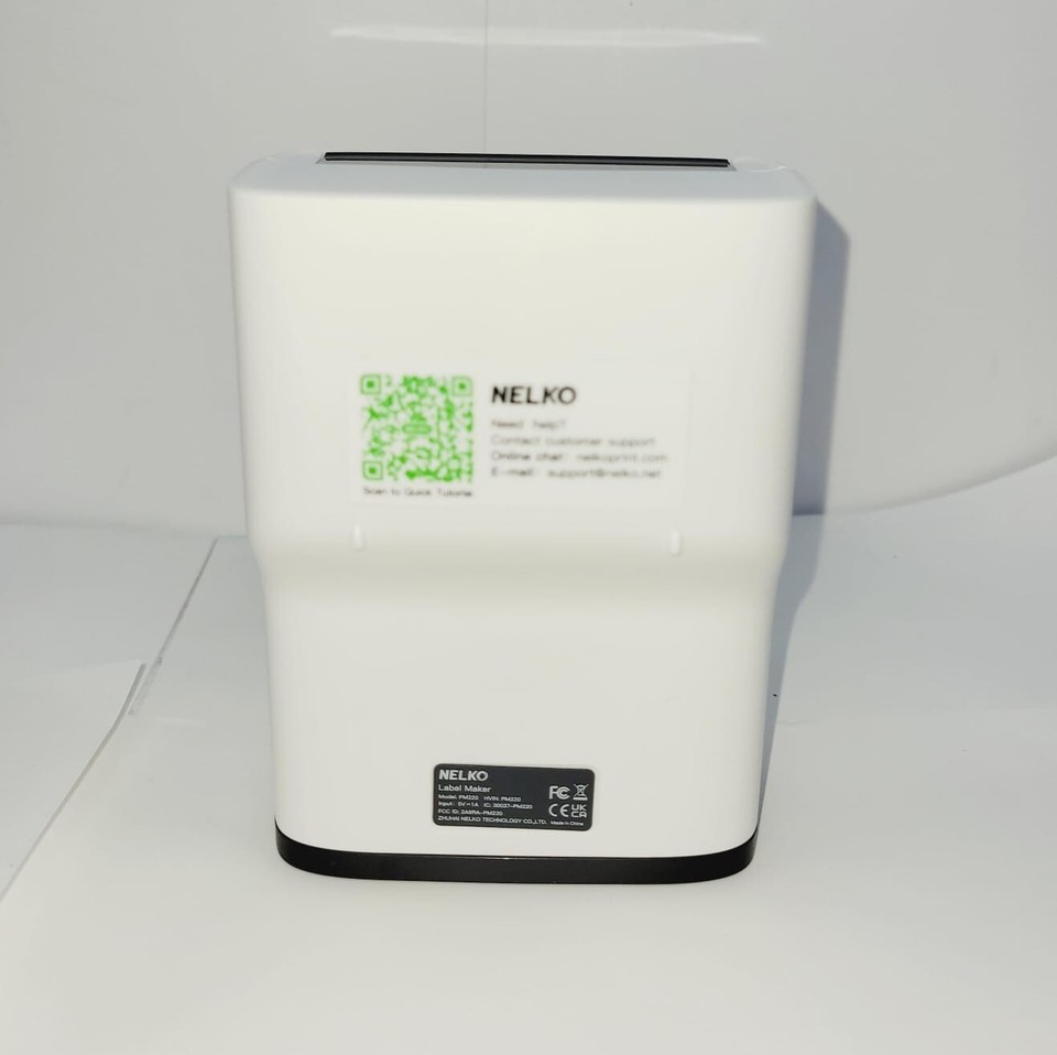 Nelko Label Maker Machine with Tape, PM220 Bluetooth Label Printer | eBay
