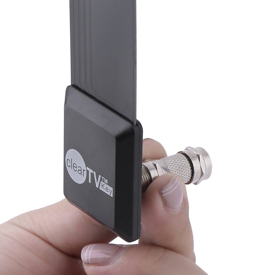 Clear TV Key For FREE HDTV TV Digital Indoor Antenna Ditch Cable As ...