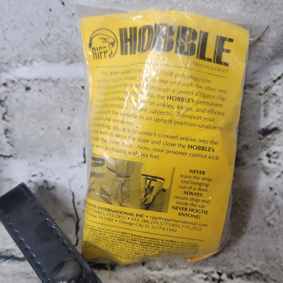 Lot Of 10+ Misc Police Duty Gear Hobble Boston 5601 5492 | eBay