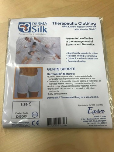 DermaSilk Gent's Medical Boxers for Sensitive Skin Conditions | eBay UK