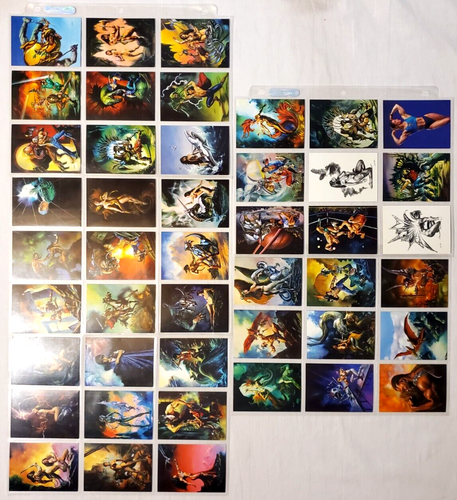 1994 CARDZ JULIE BELL ART TRADING CARDS COMPLETE BASE SET M-NM ...