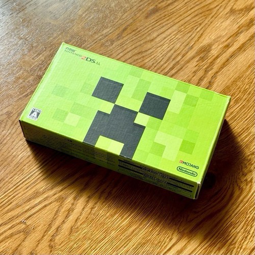 Nintendo New 2DS LL Creeper Edition Minecraft + Charger & Silicone Case ...