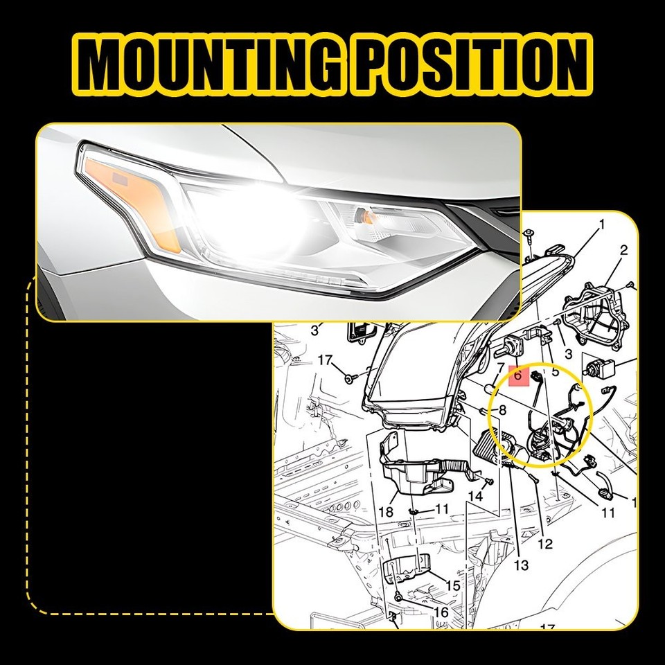 2X For 18-20 Chevrolet Traverse D3S HID Xenon Headlight Ballast Module ...