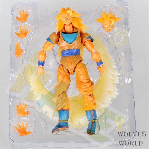 Dragon Ball Z Super Saiyan Son Goku Figure Movable Toy 14cm New | eBay
