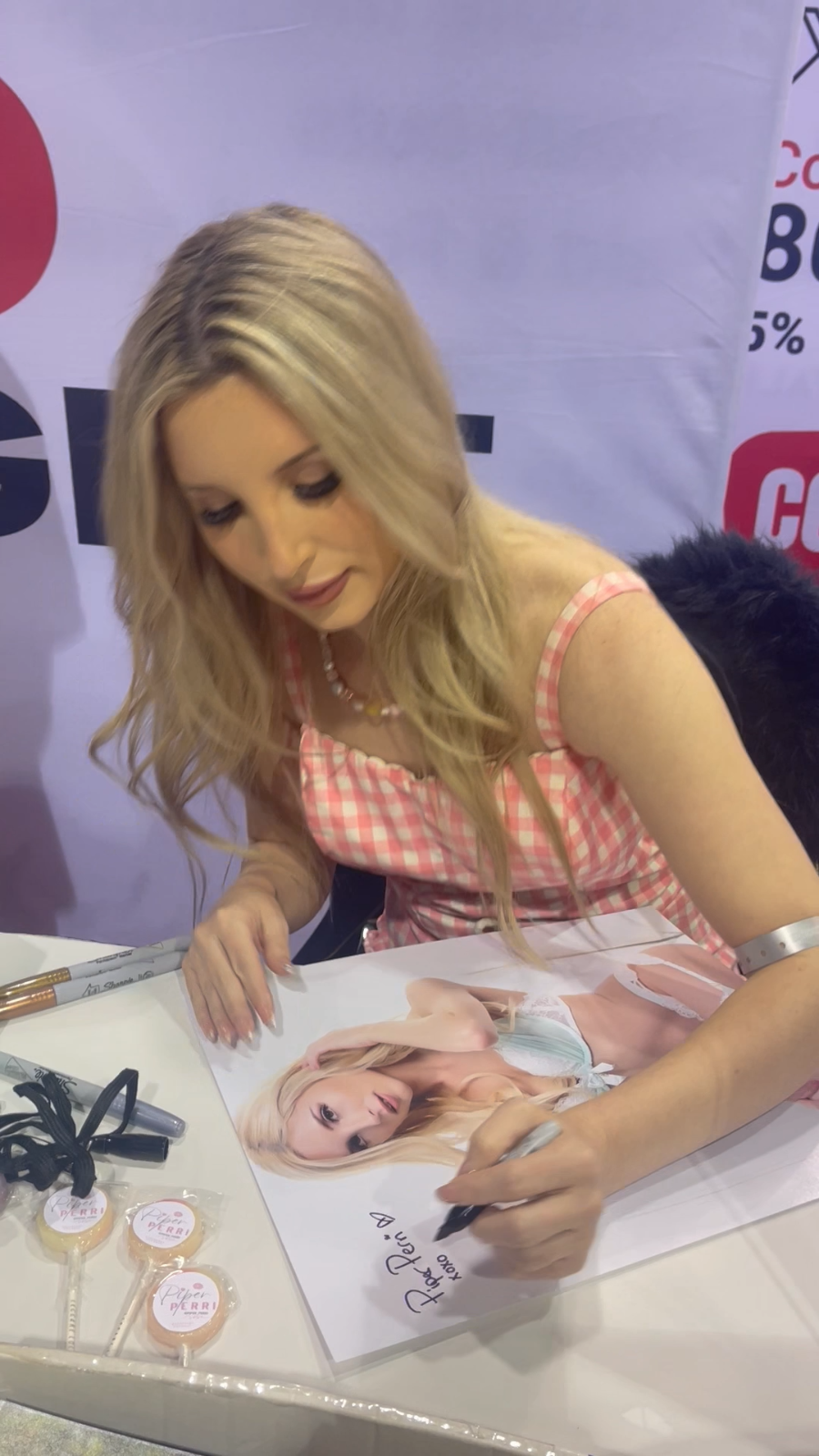 Piper Perri NUDE Sexy Adult Model Autographed Signed 8x10 Photo COA ...