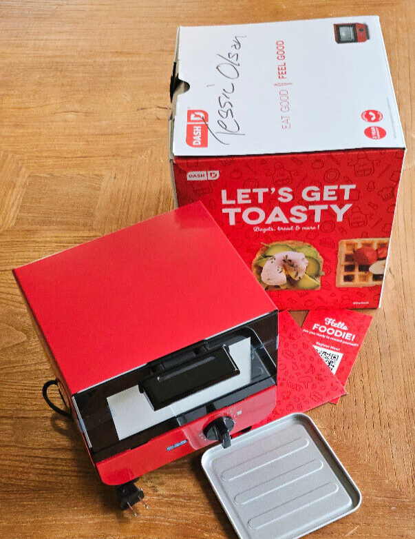 Dash Mini Toaster Oven - Red | eBay