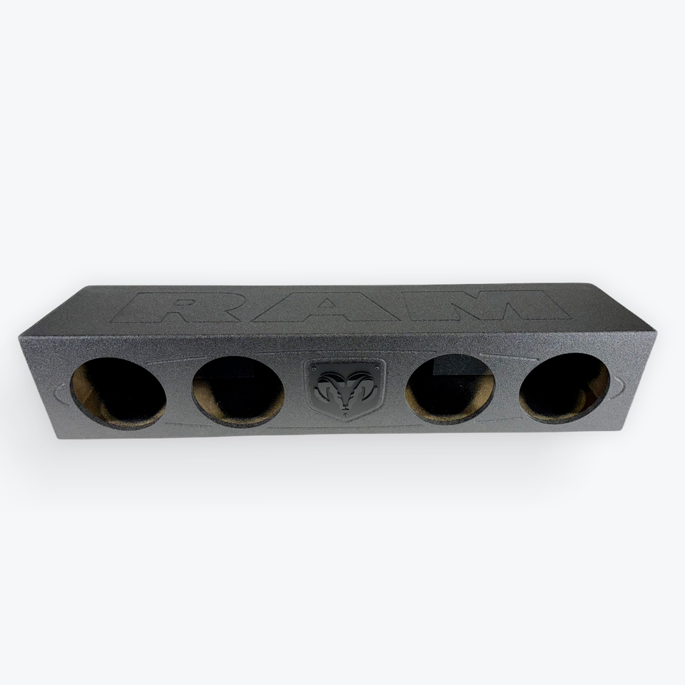 2019-2024 Dodge Ram 1500 Crew Cab Sub Box 4x8” Subwoofer Enclosure ...