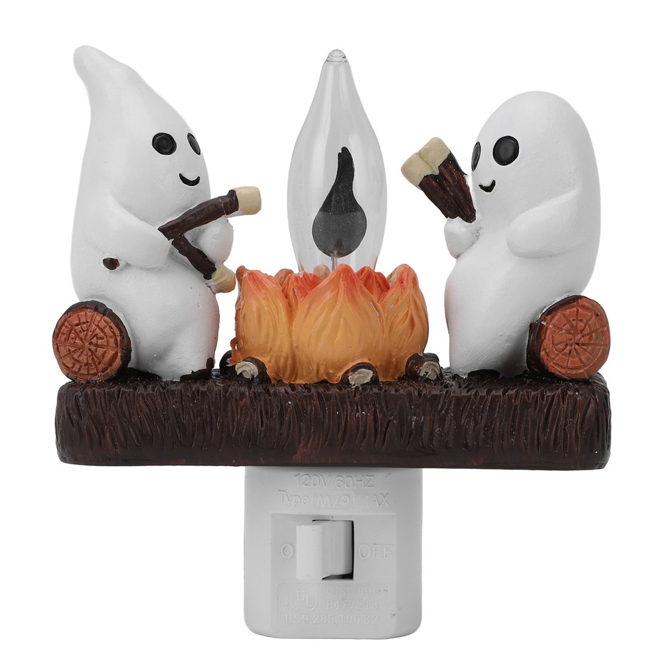 Ghost Campfire Night Light Halloween Ghost Campfire Flickering ...