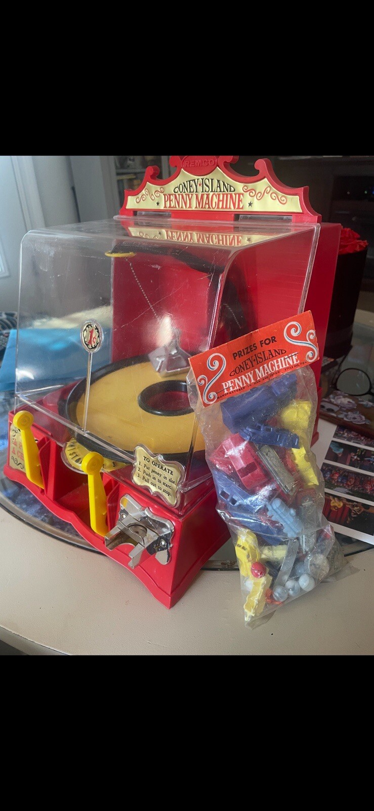 Coney Island Claw Machine | eBay
