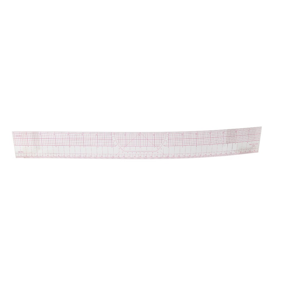 C-Thru English-Metric Beveled Ruler Calibrated For Designers & Pattern ...