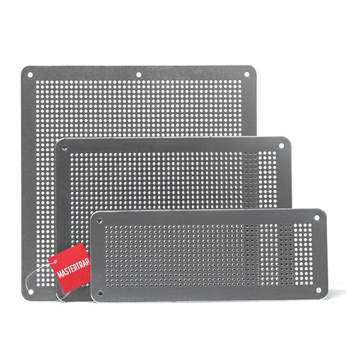 Mastertrap Rat Mouse Perforated Aluminium Air Brick Vent Cover Prevents ...