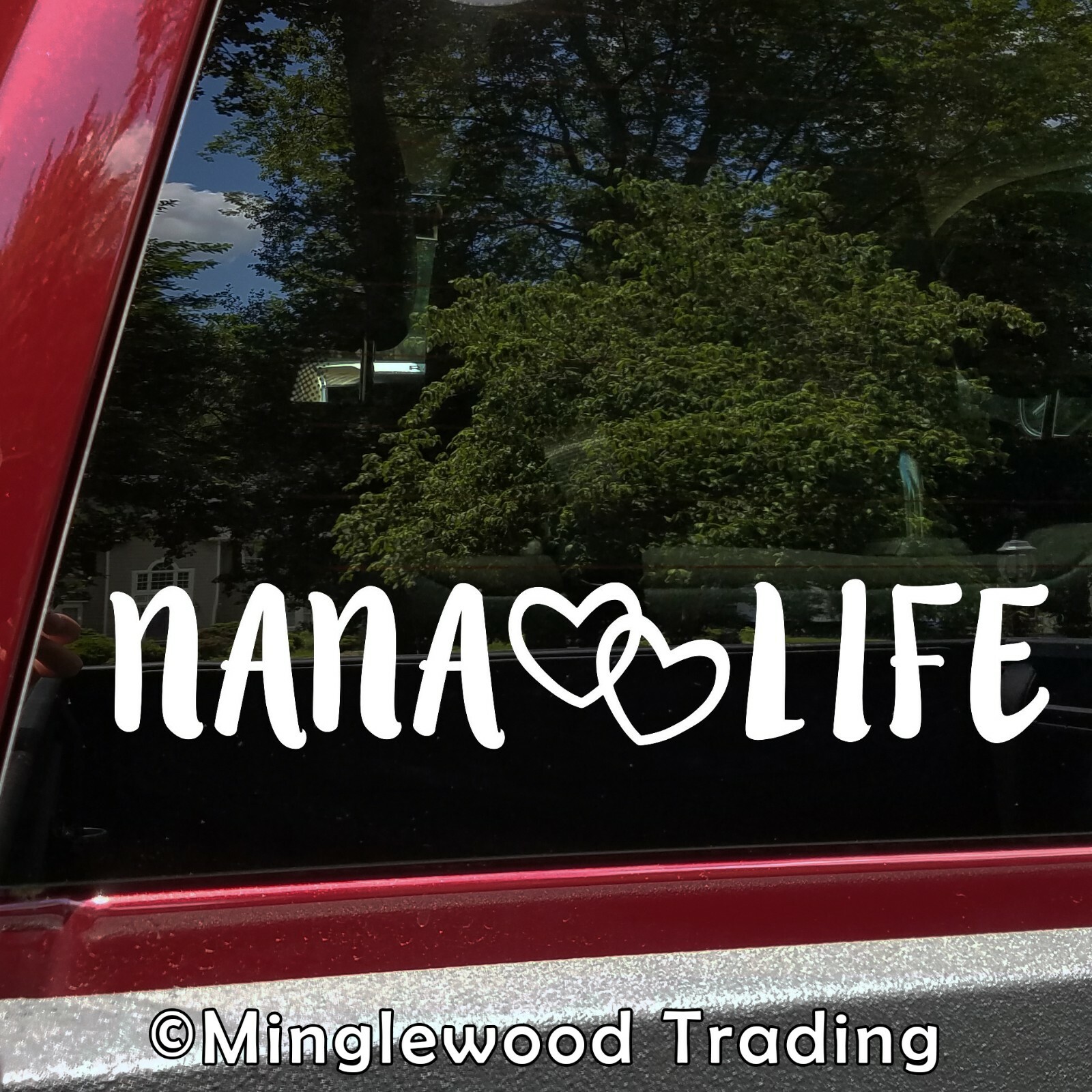 Nana Life Vinyl Sticker | Grandma Grandmother Love Nonna Oma Mom | Die ...