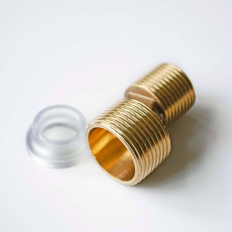 Eccentric Adapter G1/2 Male x G3/4 Male Connector Longer for Valve ...