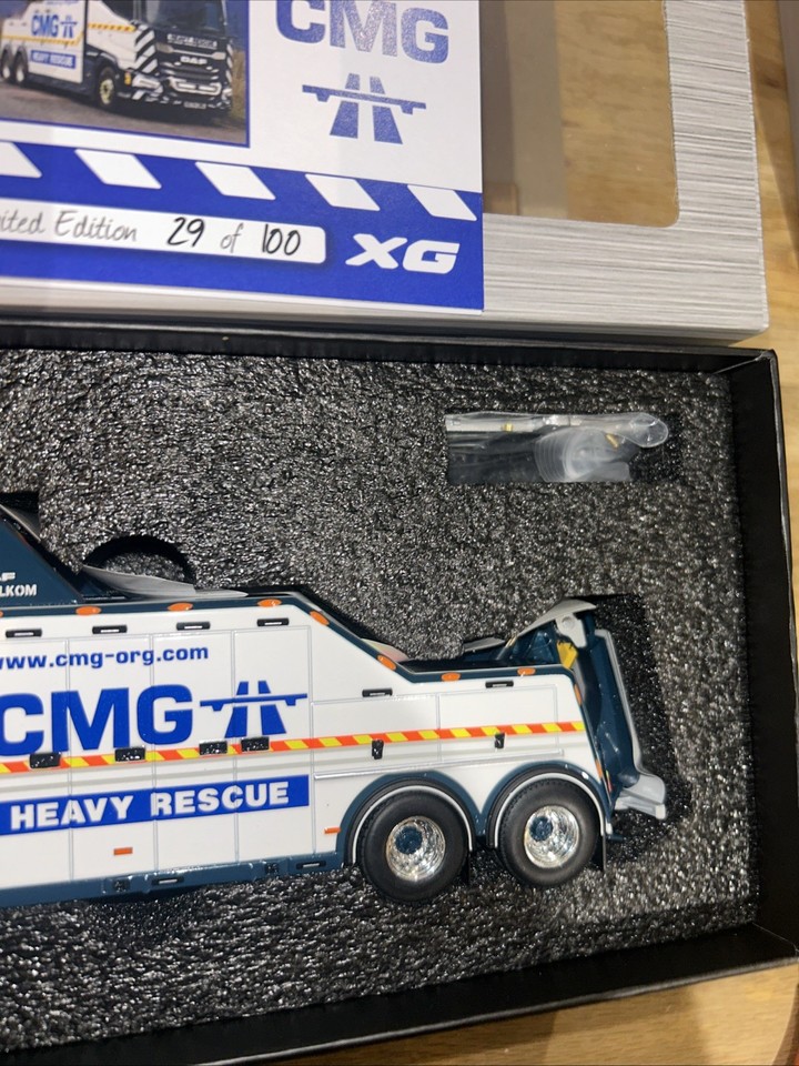 WSI DAF XG 6X2 TAG AXLE WRECKER-CMG-LiMITED 1:50 scale SOLD OUT ON PRE ...