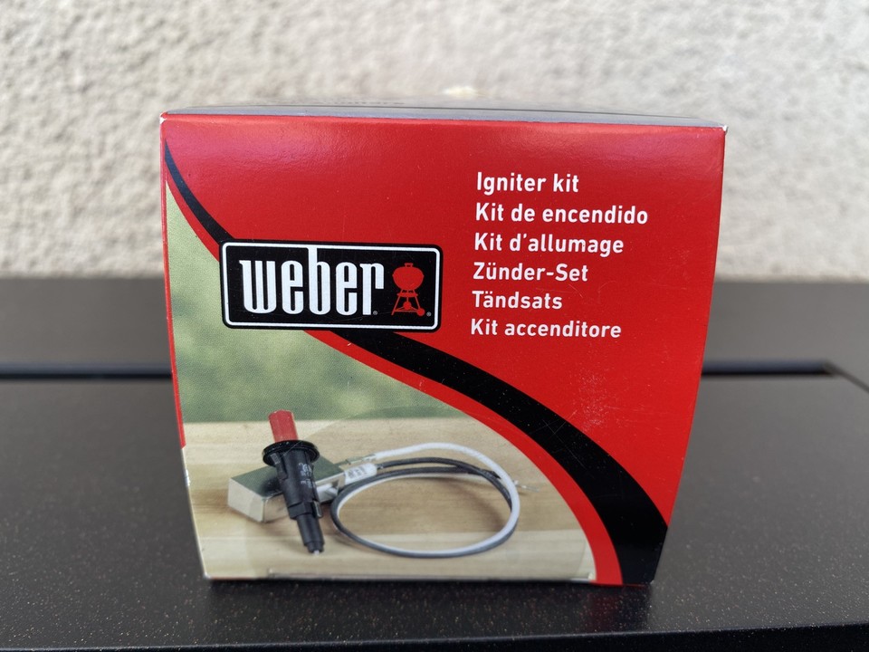 WEBER Igniter Kit 7510 - Weber Grill Igniter Replacement - New in Box ...