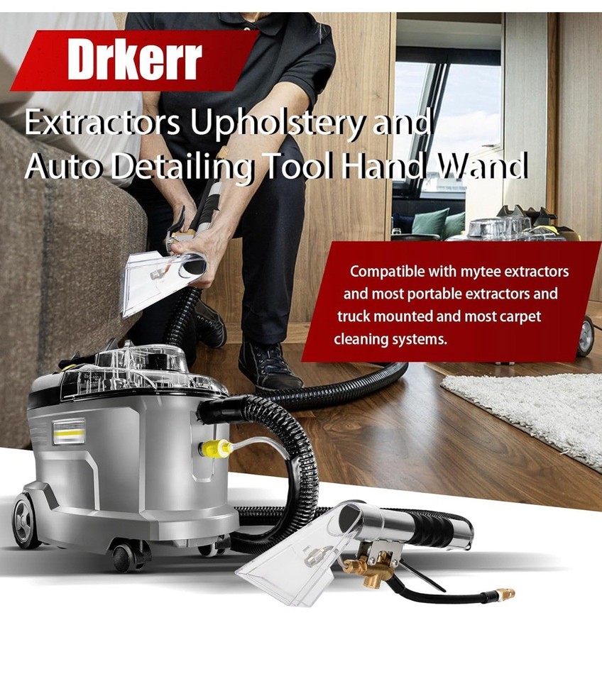 Extractors Upholstery and Auto Detailing Tool Hand Wand Extractor Hand ...