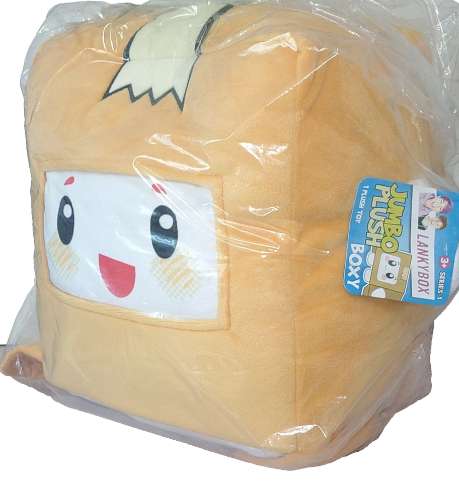 LankyBox Jumbo Plush Boxy Series 1 Plush Toy Happy Friendz Bonkers Toy ...