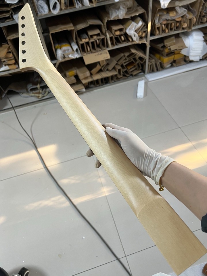 Reverse headstock 24frets electric guitar neck Jackson style rosewood ...