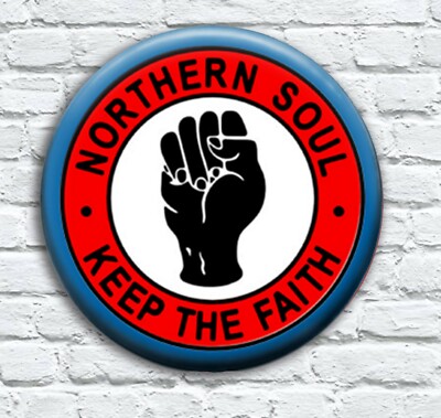 Northern Soul Metal Sign KTF Round Bar Poster Retro Garage MOD RRS07 ...