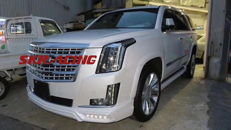 2015-2020 Cadillac Escalade Front Rear Lip Bumper Diffuser Roof Wing ...
