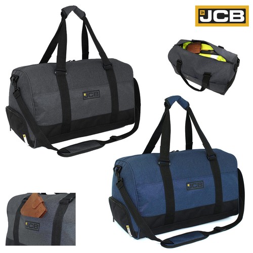 Official JCB Large Sports Holdall, 23L Luggage Travel Weekend Duffle ...