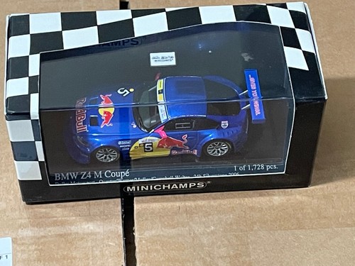 Minichamps 1/43 BMW Z4 Coupe RED BULL Britcar 2006 | eBay