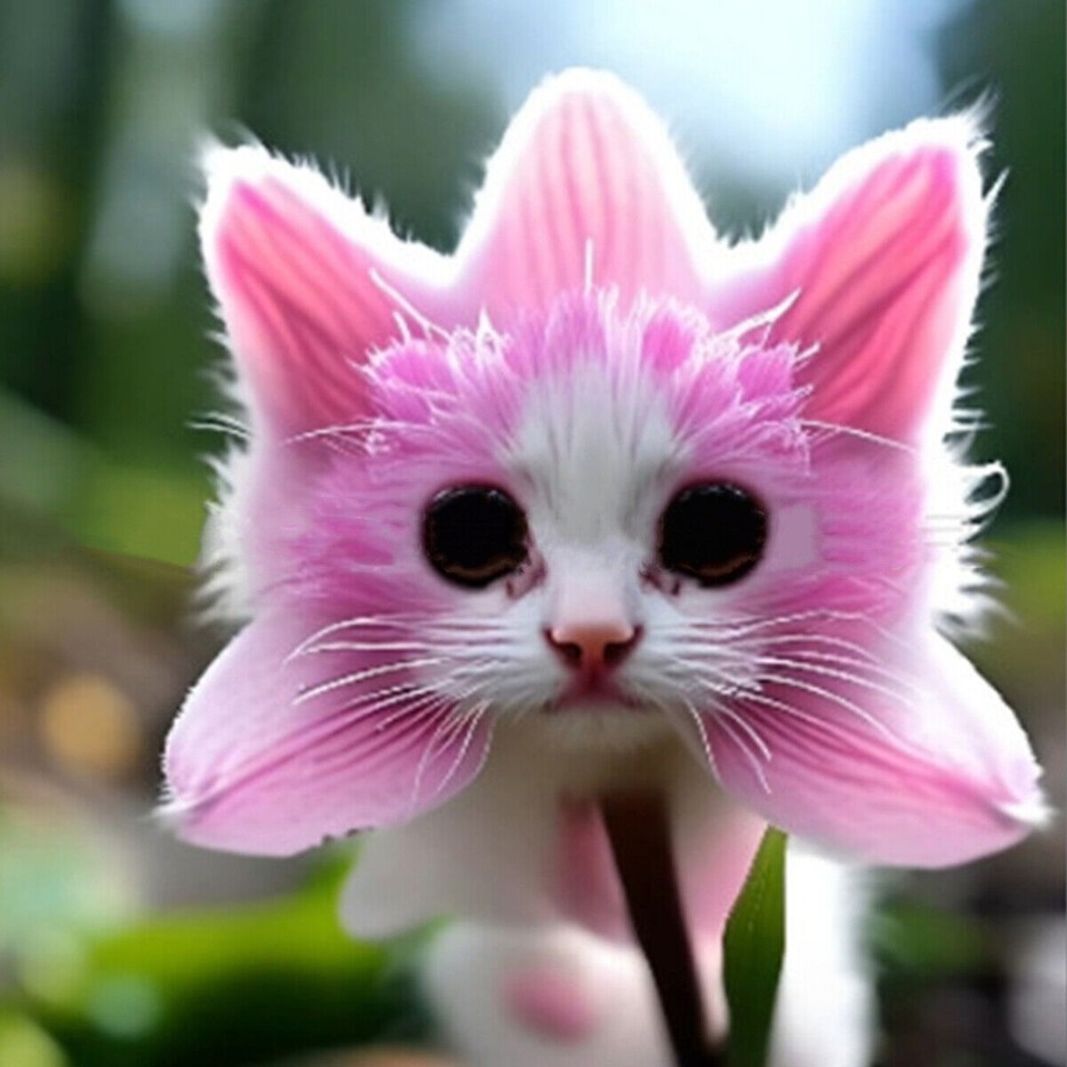 100PCS Big Flower Faced Cat Orchid Seeds Are Full Of Fragrant Potted ...