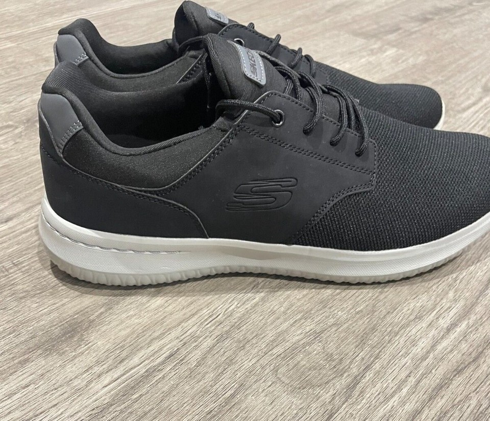 Skechers Men's Delson Air-Cooled Memory Foam Arch Support Shoe Sneakers ...
