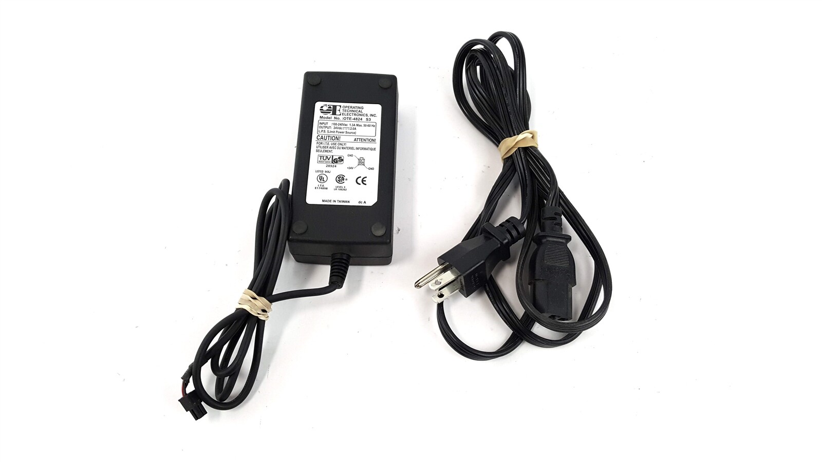 Kronos System 4500 Time Clock Operating Tech Power Adapter Ote-4824 ...