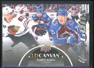 Sampo Ranta 2021-22 Upper Deck Series 2 Young Guns Canvas Black RC # ...
