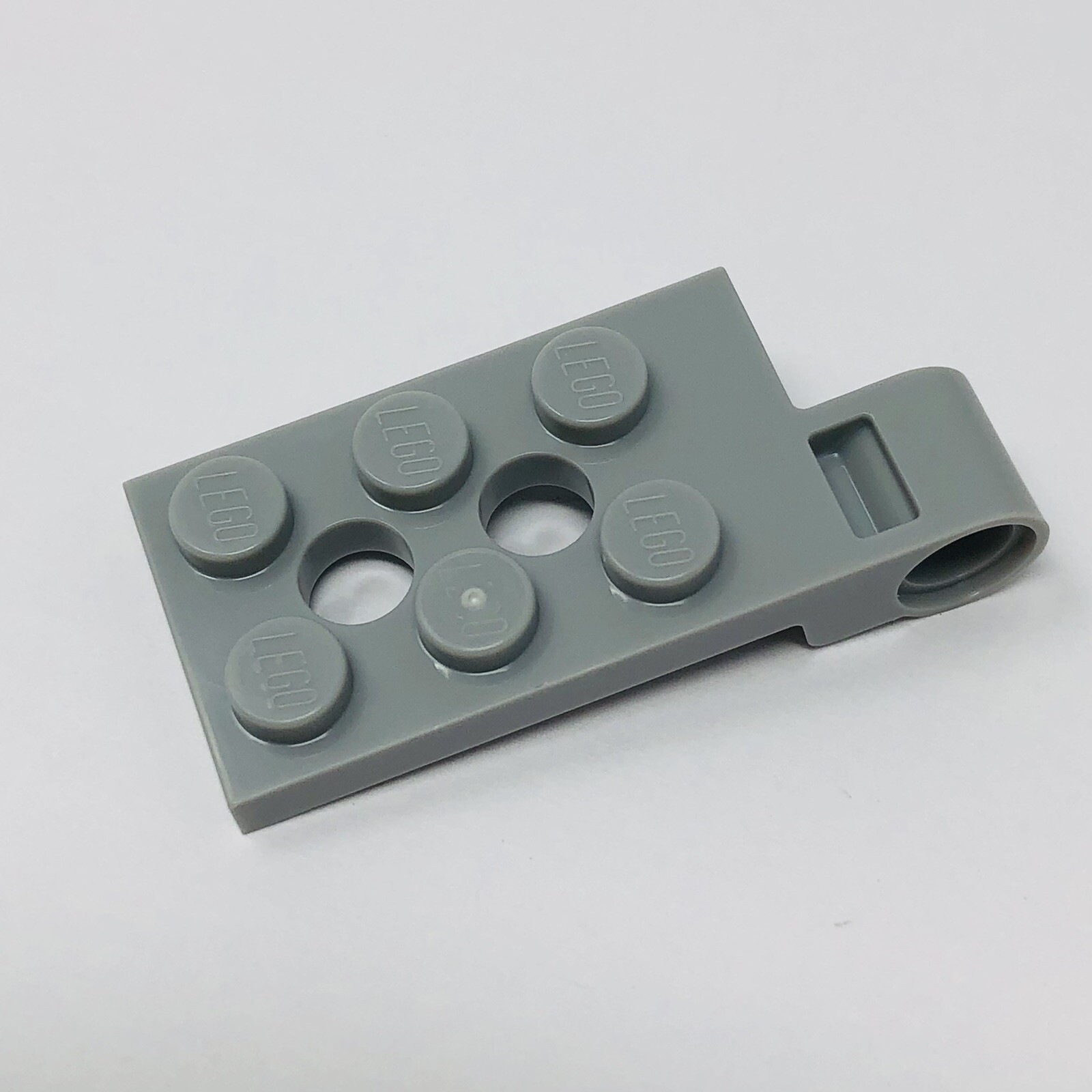 43045 LEGO Hinge Plate 2X4 w/ Pin Hole & 2 Holes Top LIGHT BLUISH GRAY ...