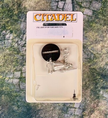 New, Sealed 2010 Armageddon Steel Legion Officer with Power Sword | eBay