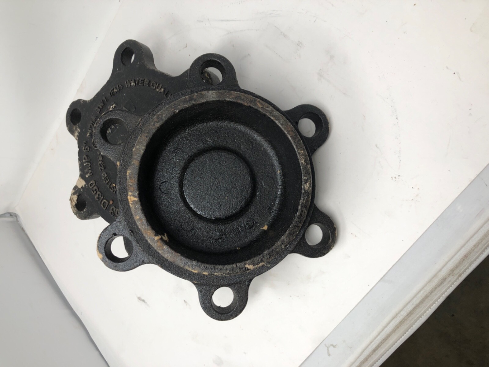 Lot of 2 - STAR 6 BOLT MJP 6" DUCTILE IRON C153 D1350 FLANGE PLUG | eBay