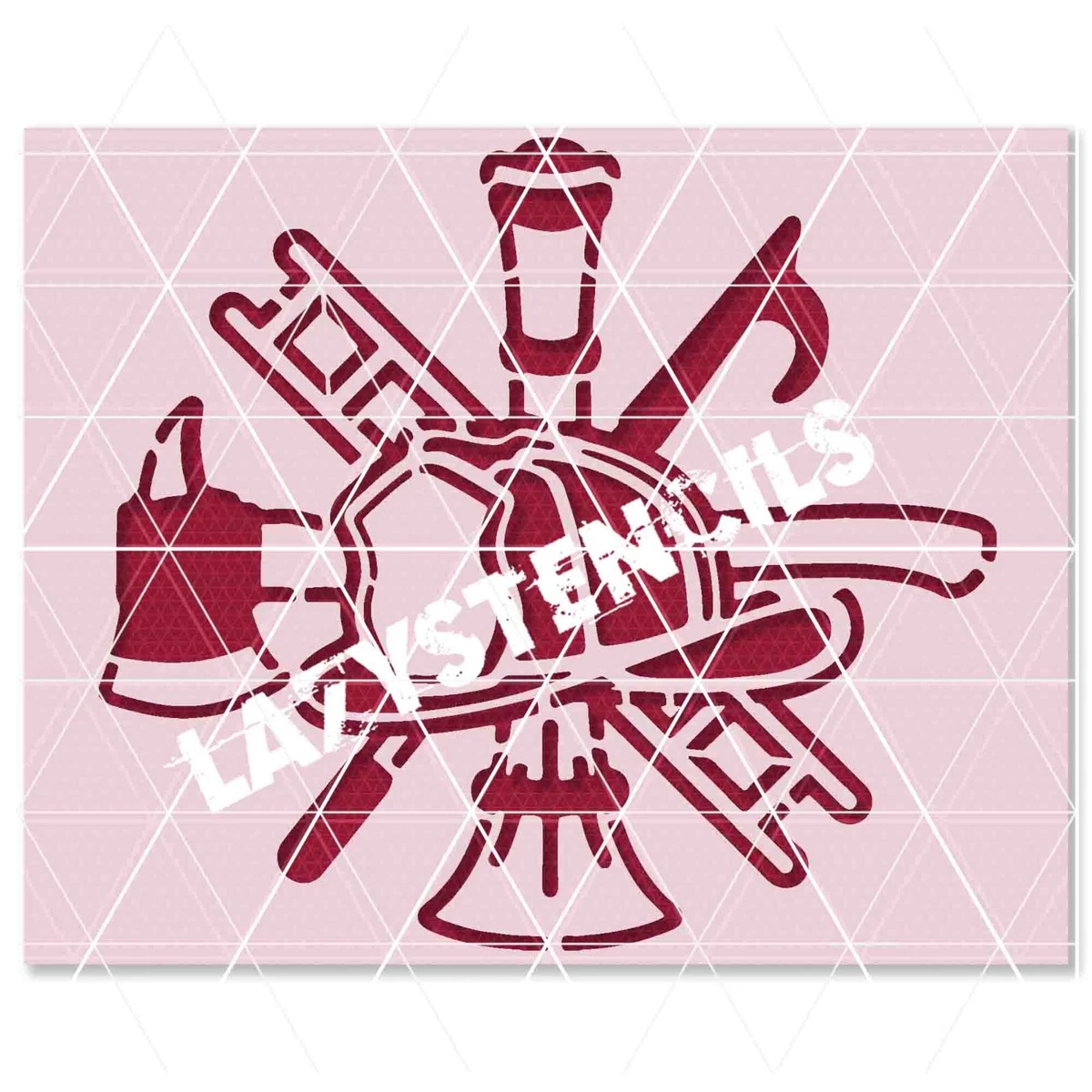 Maltese Cross Stencil