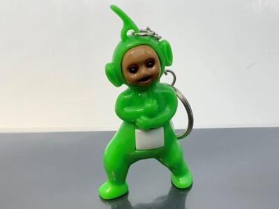 Vintage Promo Keyring TELETUBBIES Keychain DIPSY Ancien Porte-Clés ...