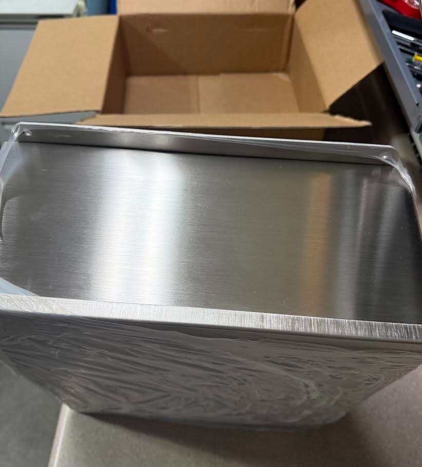 Hoffman A1614NFSS NEMA Type 4X Stainless Steel JIC Enclosure | eBay