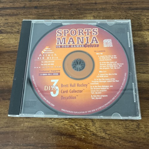 SPORTS MANIA 10 TOP GAMES - DISK 3 | eBay