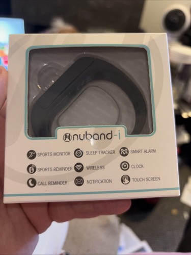 Nuband-i Touch, Activity, Multi Sports & Sleep Tracker, NU-G0018BK ...