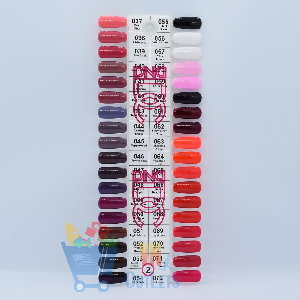 DND DC Gel polish and matching lacquer - Pink Blossom #287 | eBay