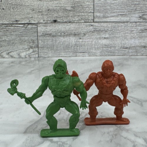VINTAGE MOTU ~ SKELETOR (x2) ~ VENDING MACHINE MINI-FIGURE HE-MAN ...