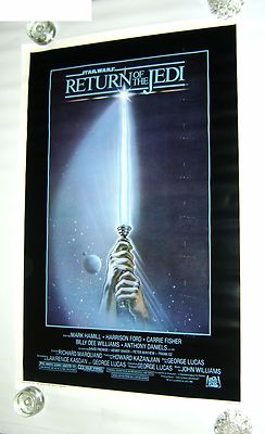 Star Wars ROTJ Full Size Original Movie Poster 1983 Rolled 27 x 41 ...